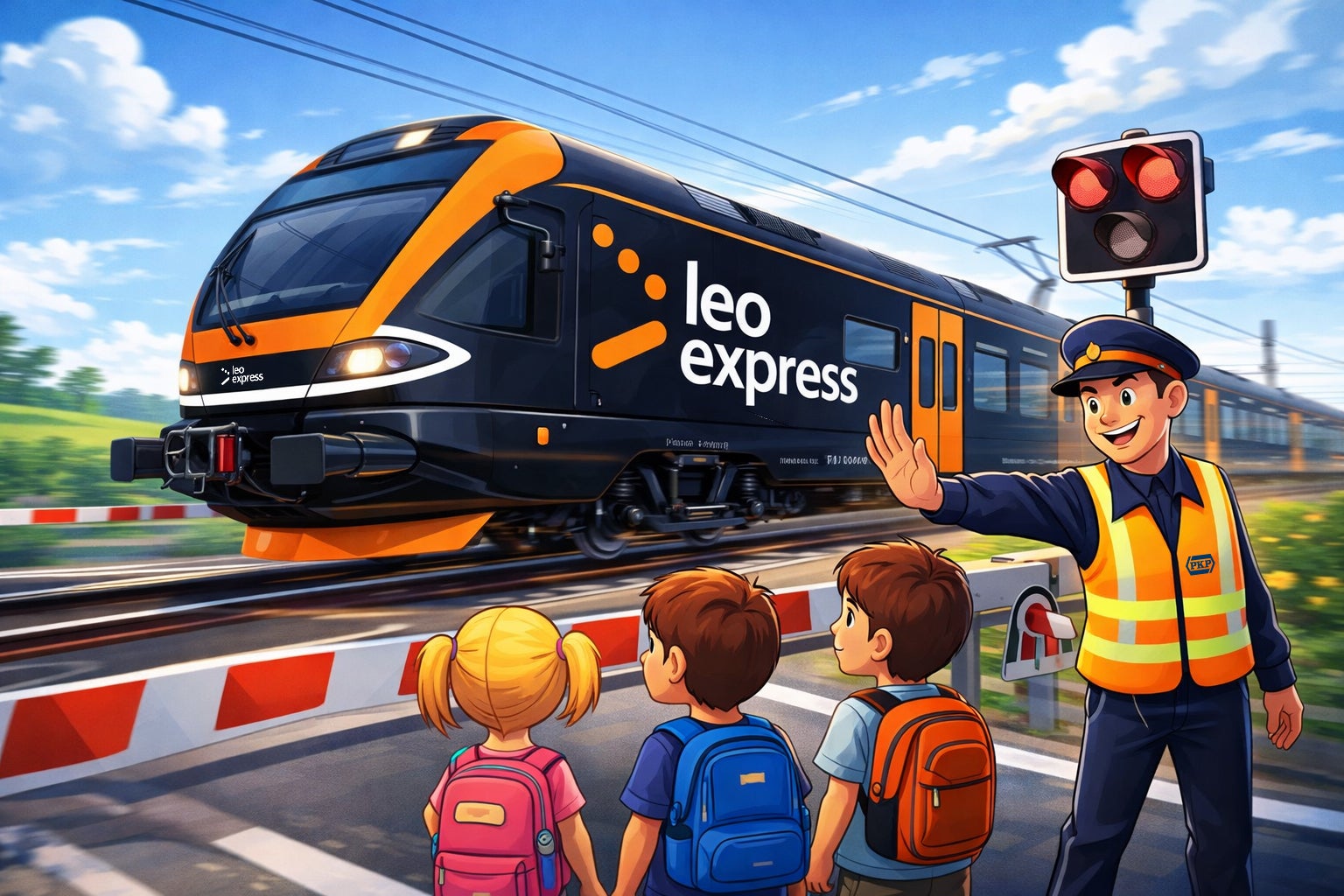 Leo Express włącza się do ogólnopolskiej kampanii „Bezpieczny Przejazd ...